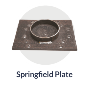 Column Plates - Portland Stone Ware Co. of Dracut, MA